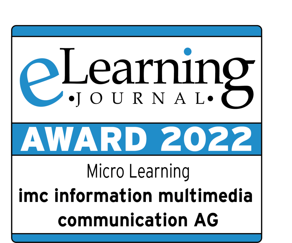 imc from Saarbruecken receives eLearning Award twice